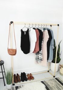 25 Best DIY Clothes Rack Ideas (Simple & Affordable)