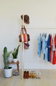 25 Best DIY Clothes Rack Ideas (Simple & Affordable)
